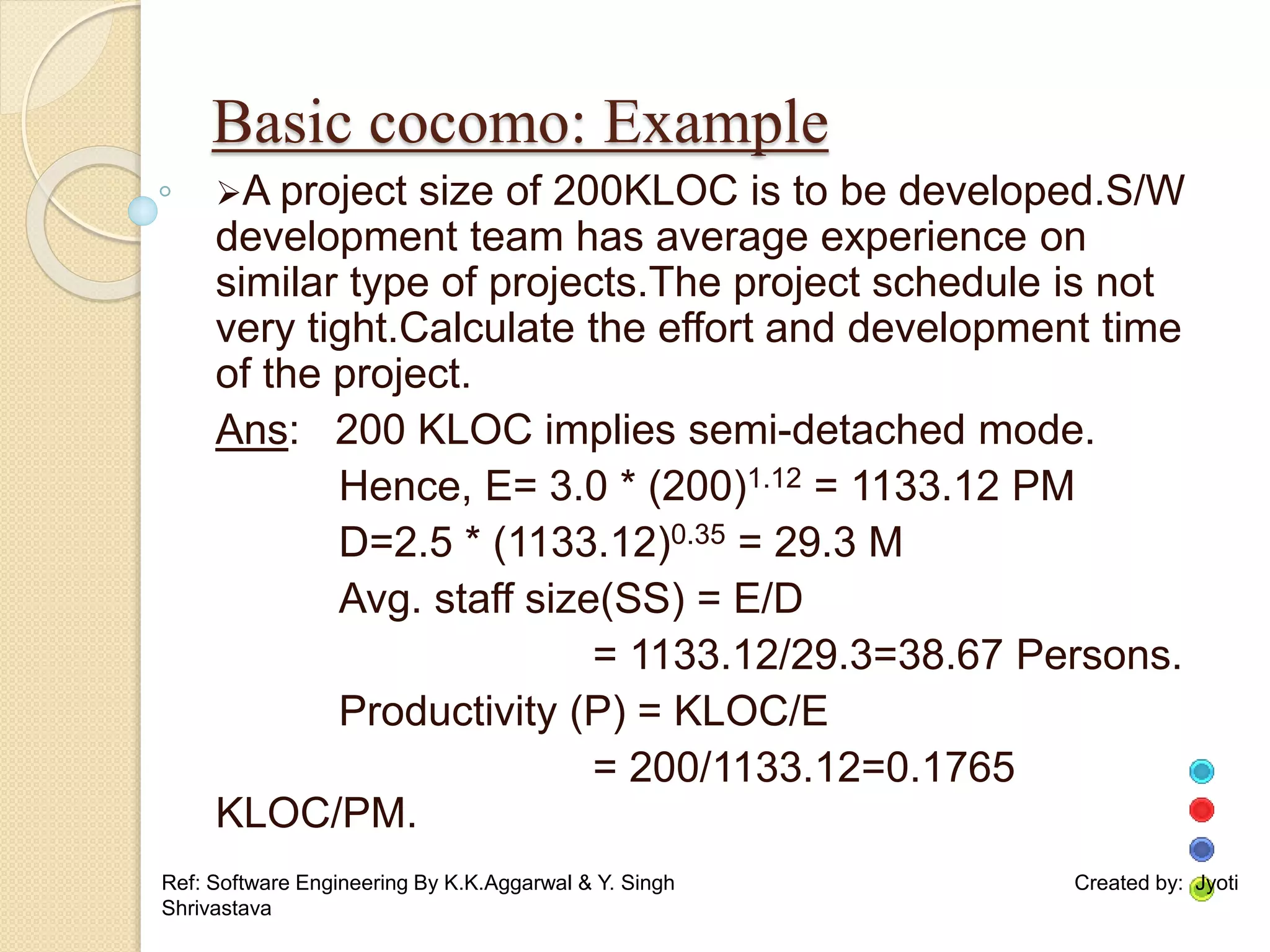 Cocomo model | PPT