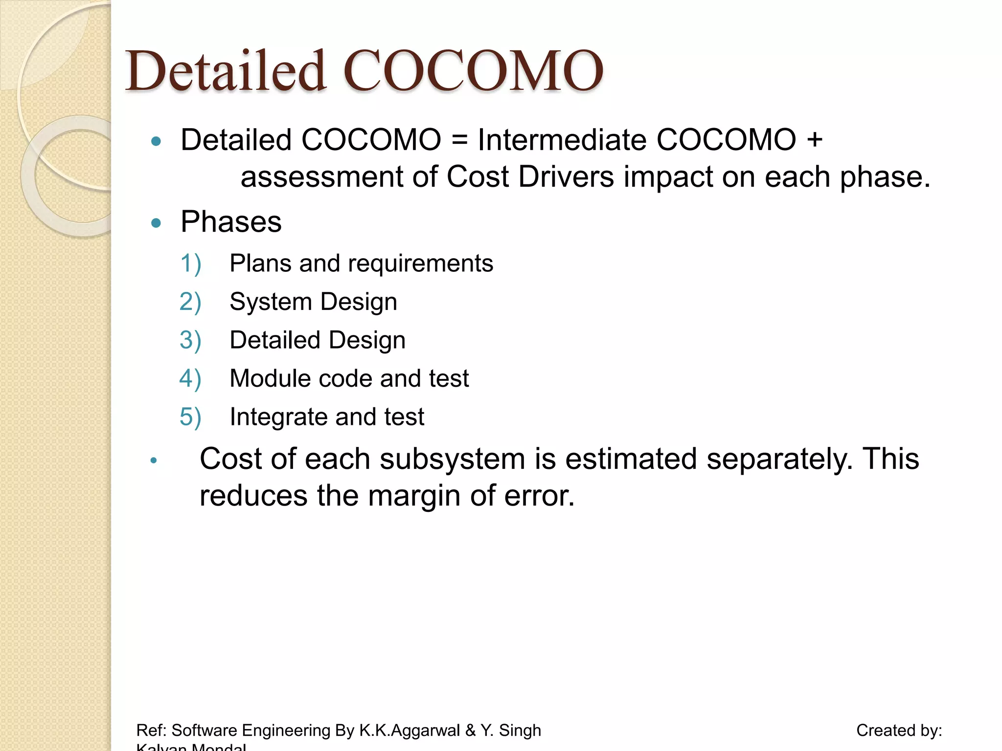 Cocomo model | PPT