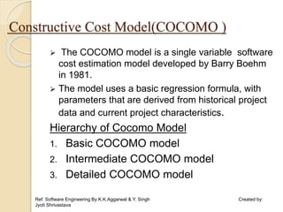 Cocomo model | PPT