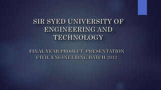 final year presentation revised | PPT