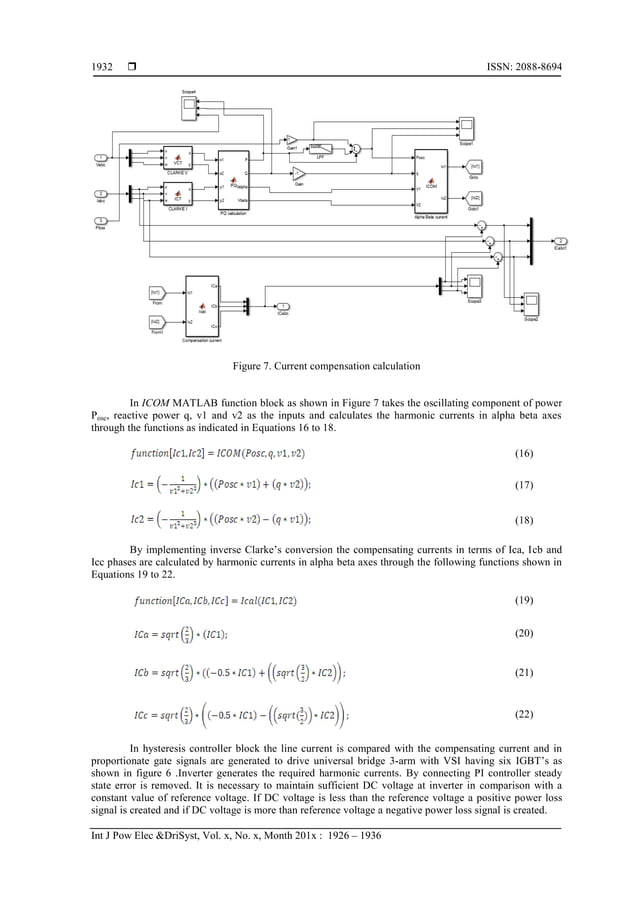 Design of Shunt Hybrid Active Power Filter to Reduce Harmonics on AC Side Due to Non-linear ...