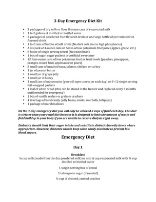 Emergency Preparedness | PDF