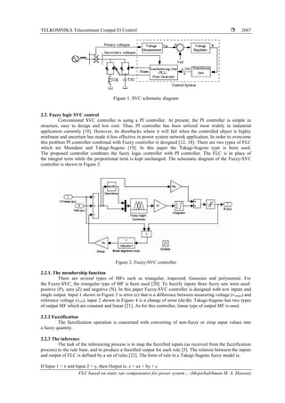 FLC based on static var compensator for power system transient stability enhancement | PDF