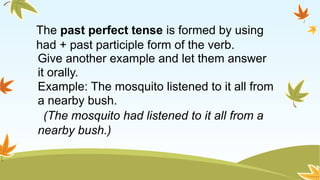 Mastering Perfect Tenses: Past, Present, and Future Verb Aspects in ...