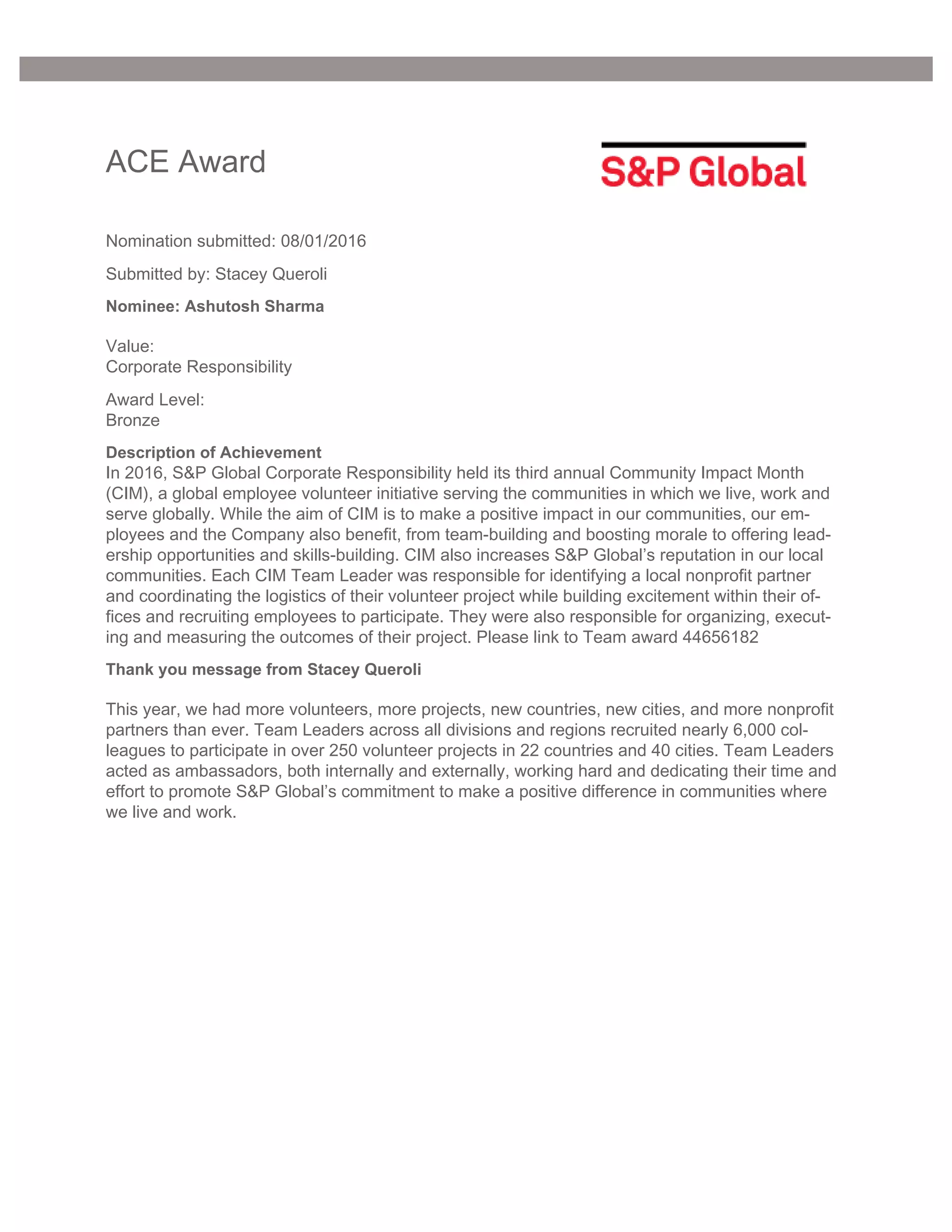 ACE Award by Stacey-Aug2016 | PDF