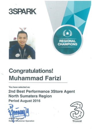 3Spark Best Agent Performance | PDF