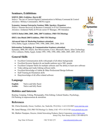 CV 2016 Ar-Eng | PDF