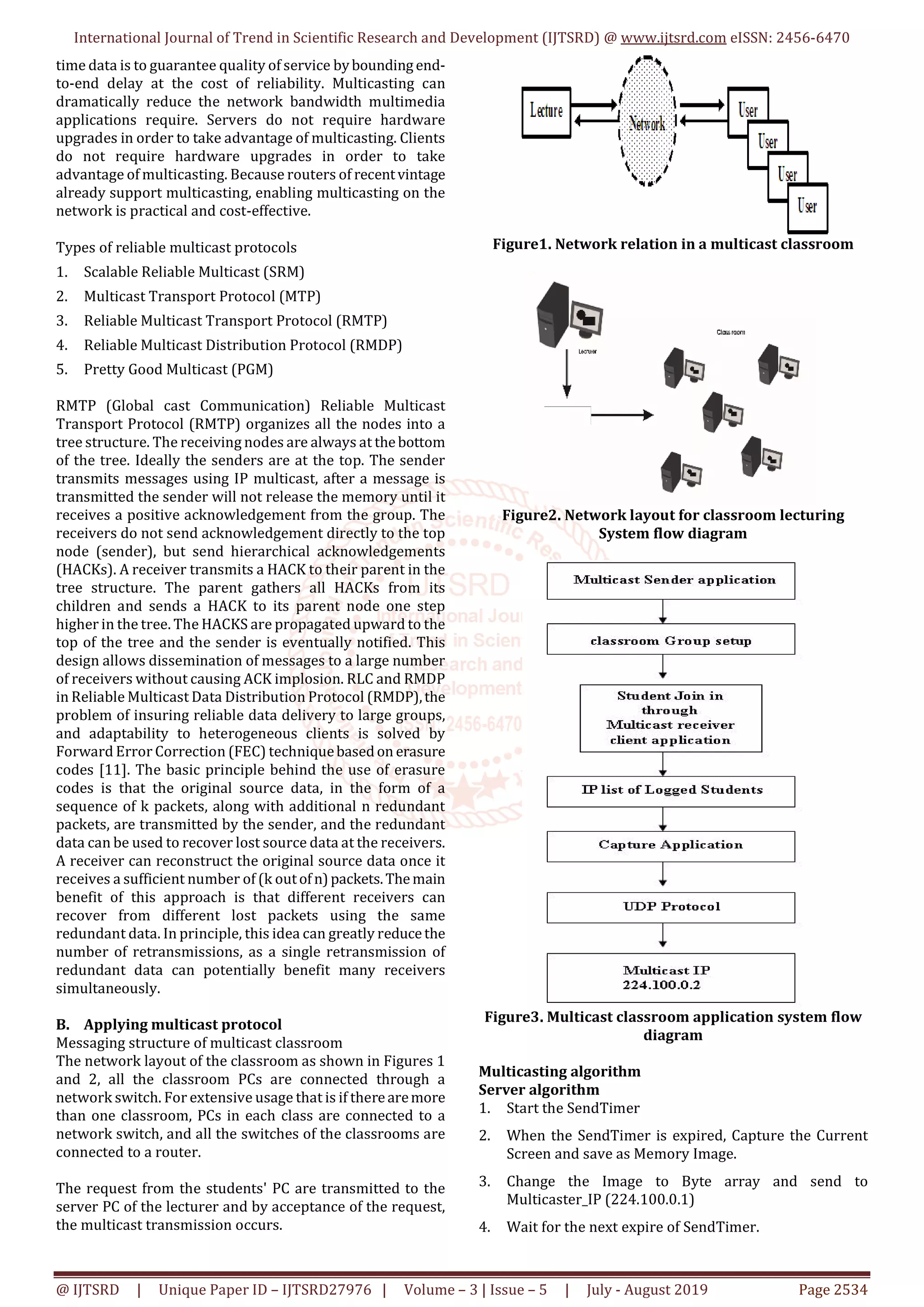 Classroom Shared Whiteboard System using Multicast Protocol | PDF