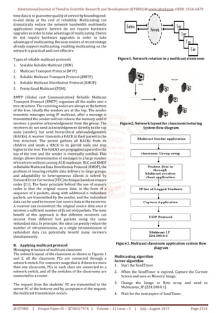 Classroom Shared Whiteboard System using Multicast Protocol | PDF
