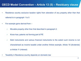 Immovable property_International Tax | PPTX