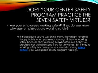 The Seven Safety Virtues | PPTX