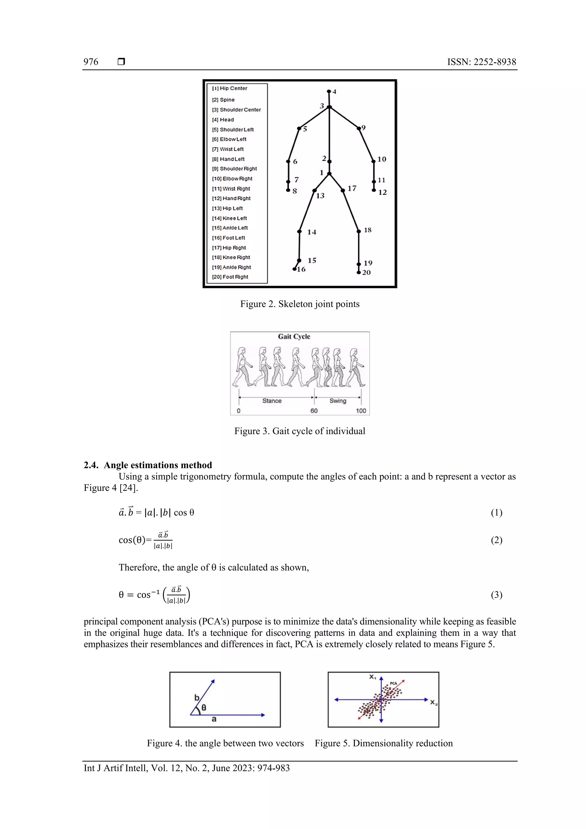 Using skeleton model to recognize human gait gender | PDF