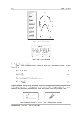 Using skeleton model to recognize human gait gender | PDF