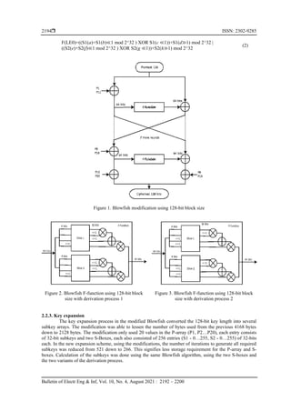 Modified Blowfish algorithm analysis using derivation cases | PDF