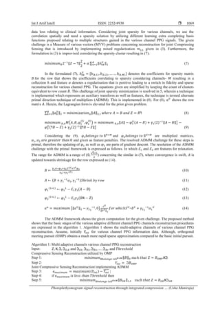 Photoplethysmogram signal reconstruction through integrated compression sensing and basis ...