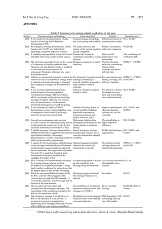 VANET-based traffic monitoring and incident detection system: A review | PDF