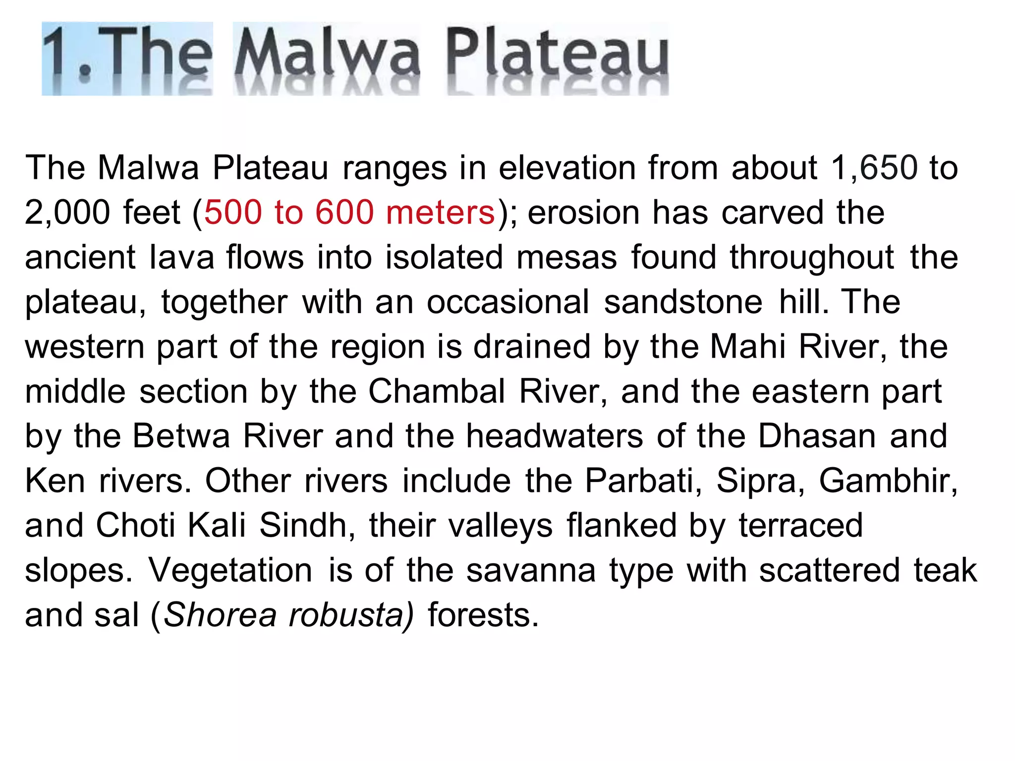 peninsular plateau (india) | PPTX