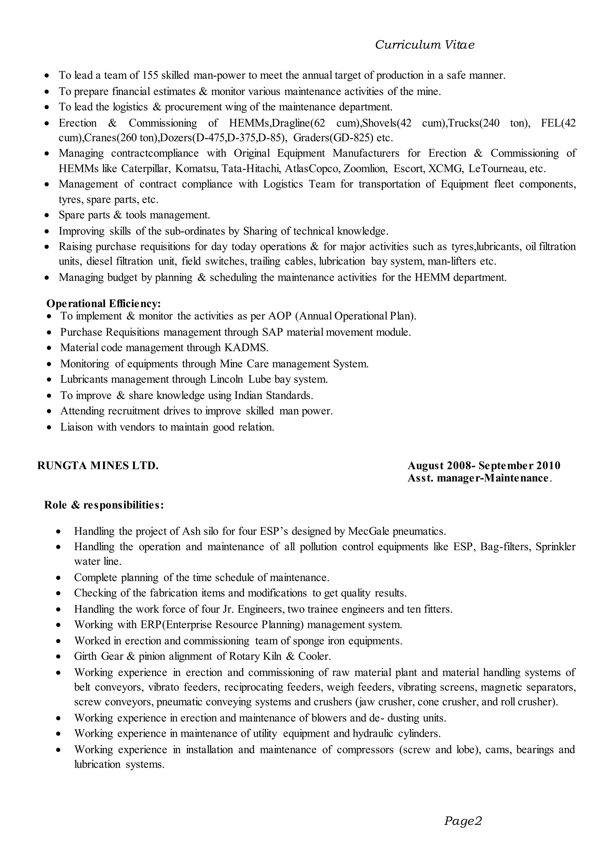 Resume_Rajiv | PDF