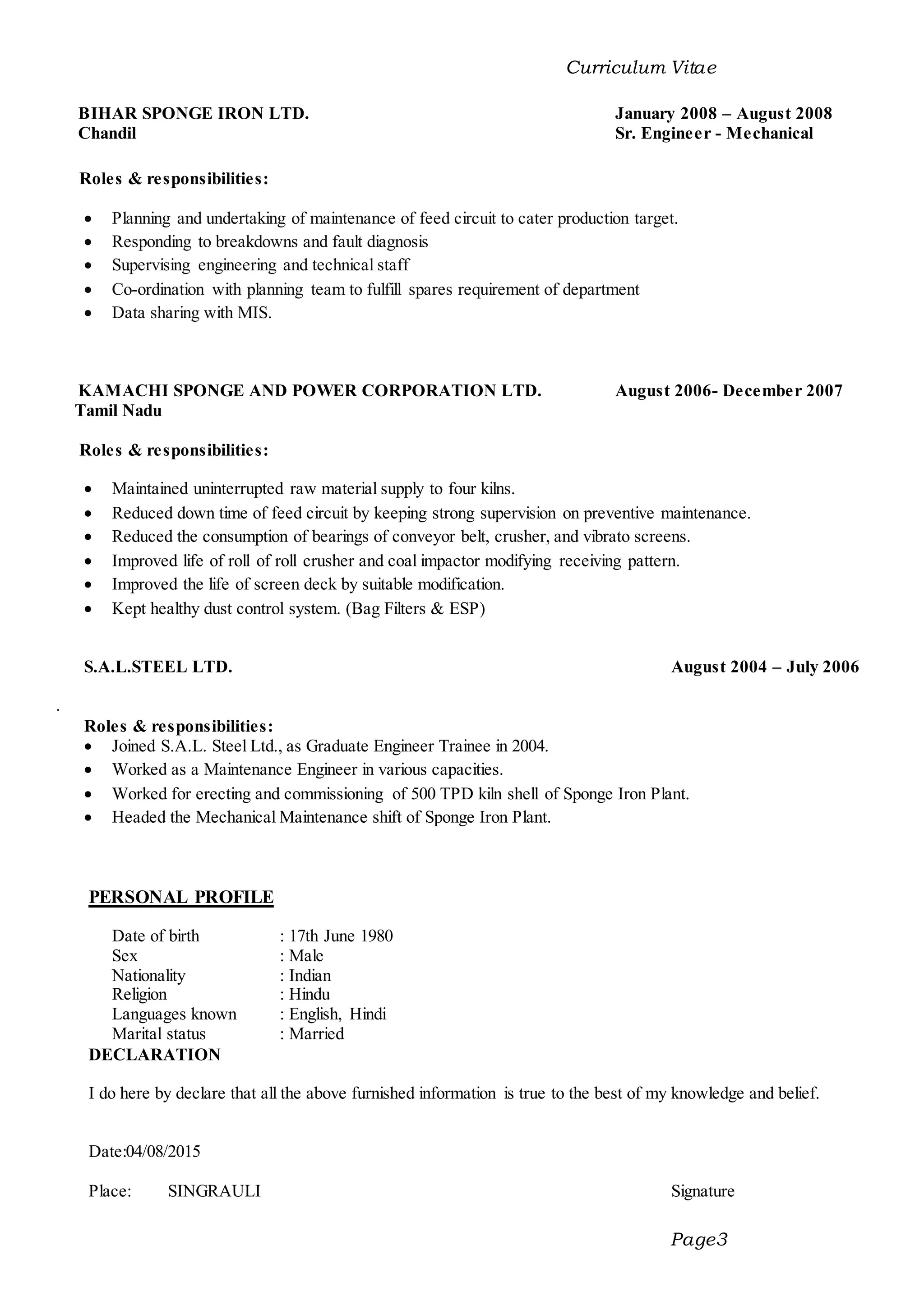 Resume_Rajiv | PDF