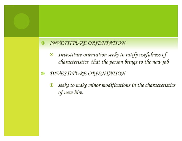 49294441 induction-and-orientation | PPT