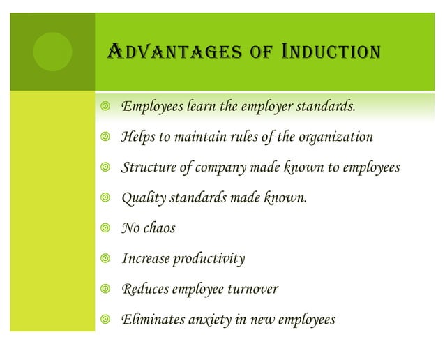 49294441 induction-and-orientation | PPT