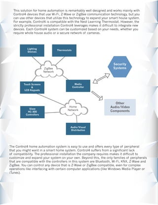 Control4 Handout | PDF