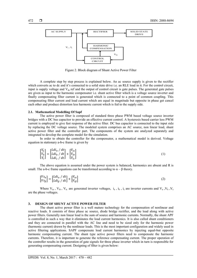 Adaptive Method for Power Quality Improvement through Minimization of Harmonics Using Artificial ...