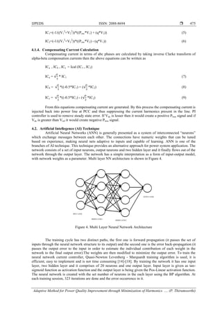 Adaptive Method for Power Quality Improvement through Minimization of Harmonics Using Artificial ...