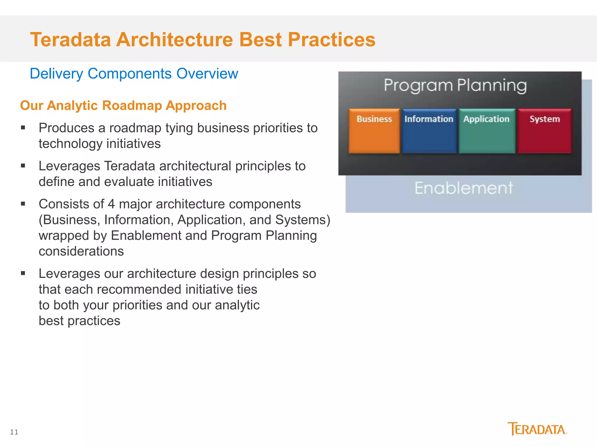 Analytic Roadmap Customer Overview - 2015 TUG Final-drs | PPTX
