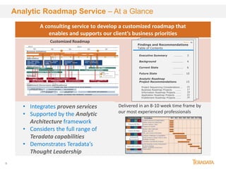 Analytic Roadmap Customer Overview - 2015 TUG Final-drs | PPTX