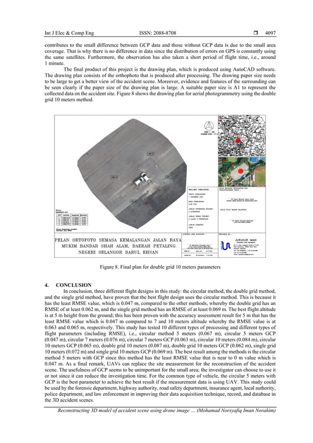 Reconstructing 3D model of accident scene using drone image processing | PDF