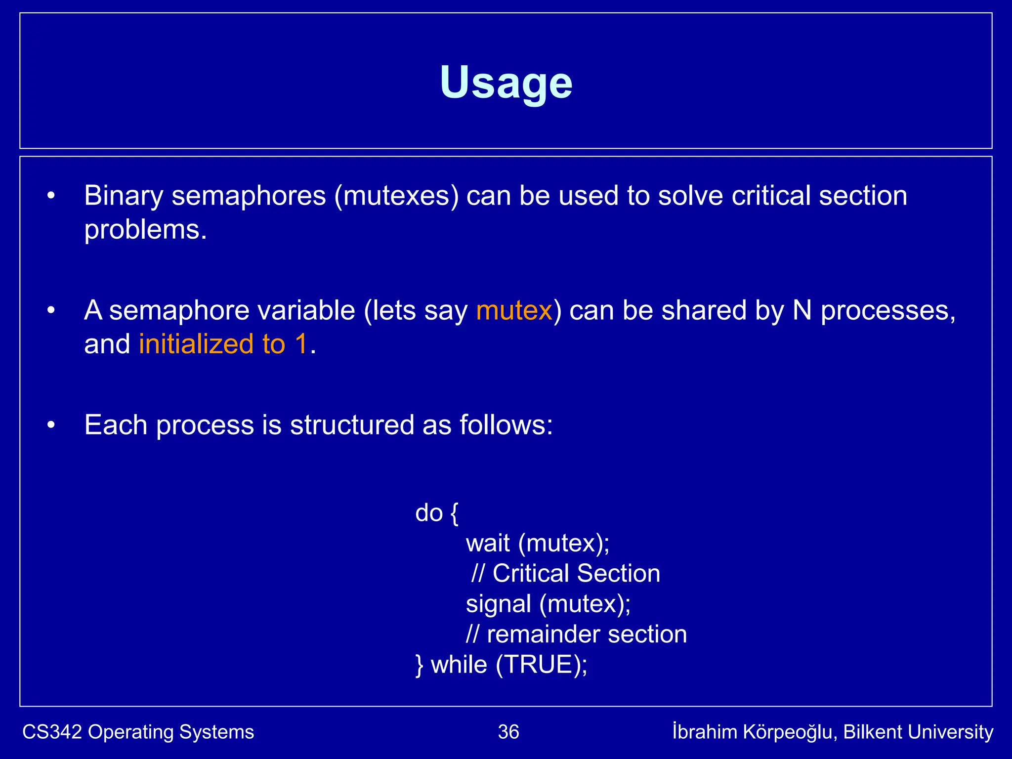 Process Synchronization for operating Systems | PPT
