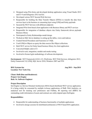 PayaPal-Resume | DOC | Databases | Computer Software and Applications