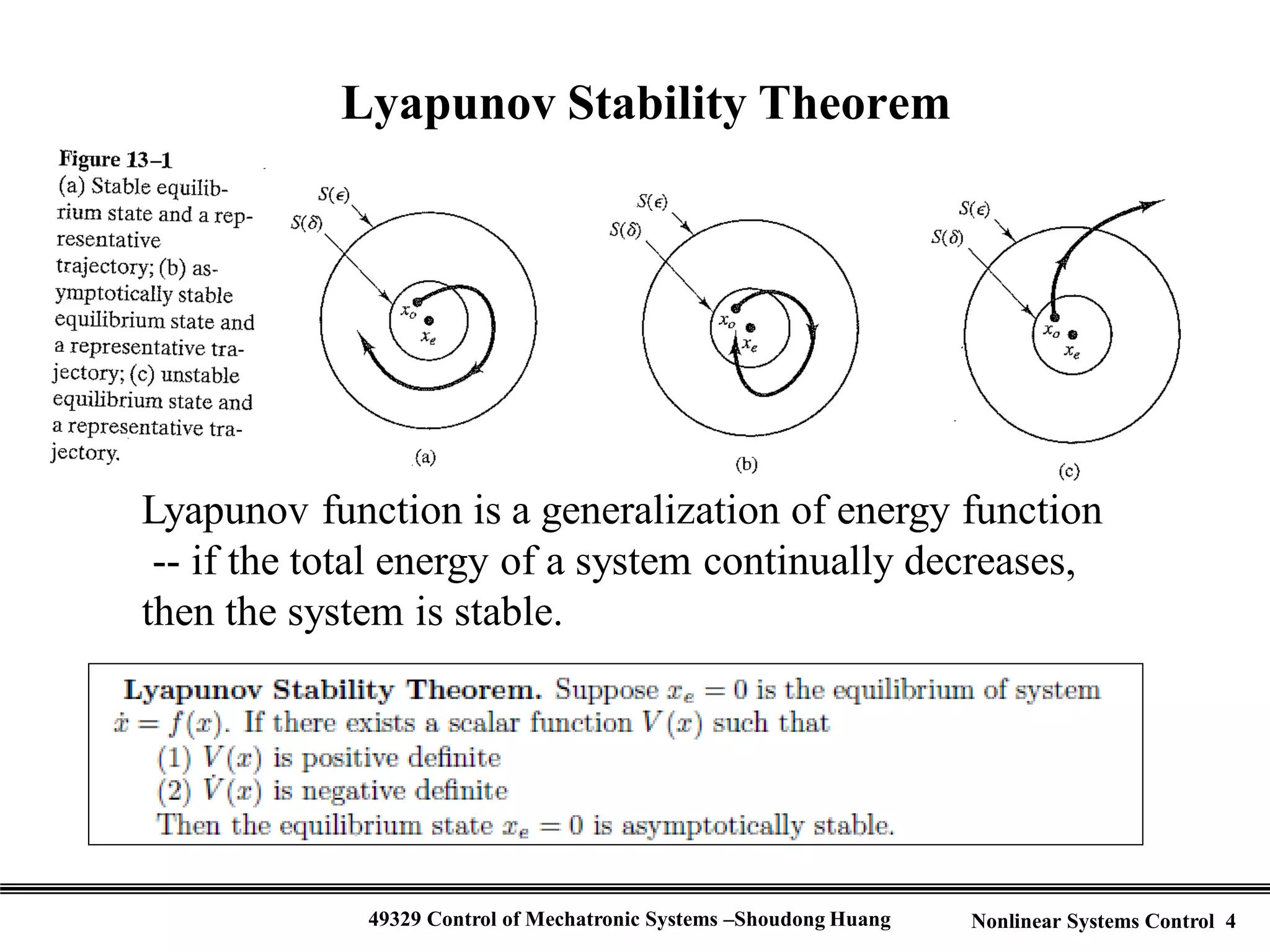Nonlinear System Control Pdf