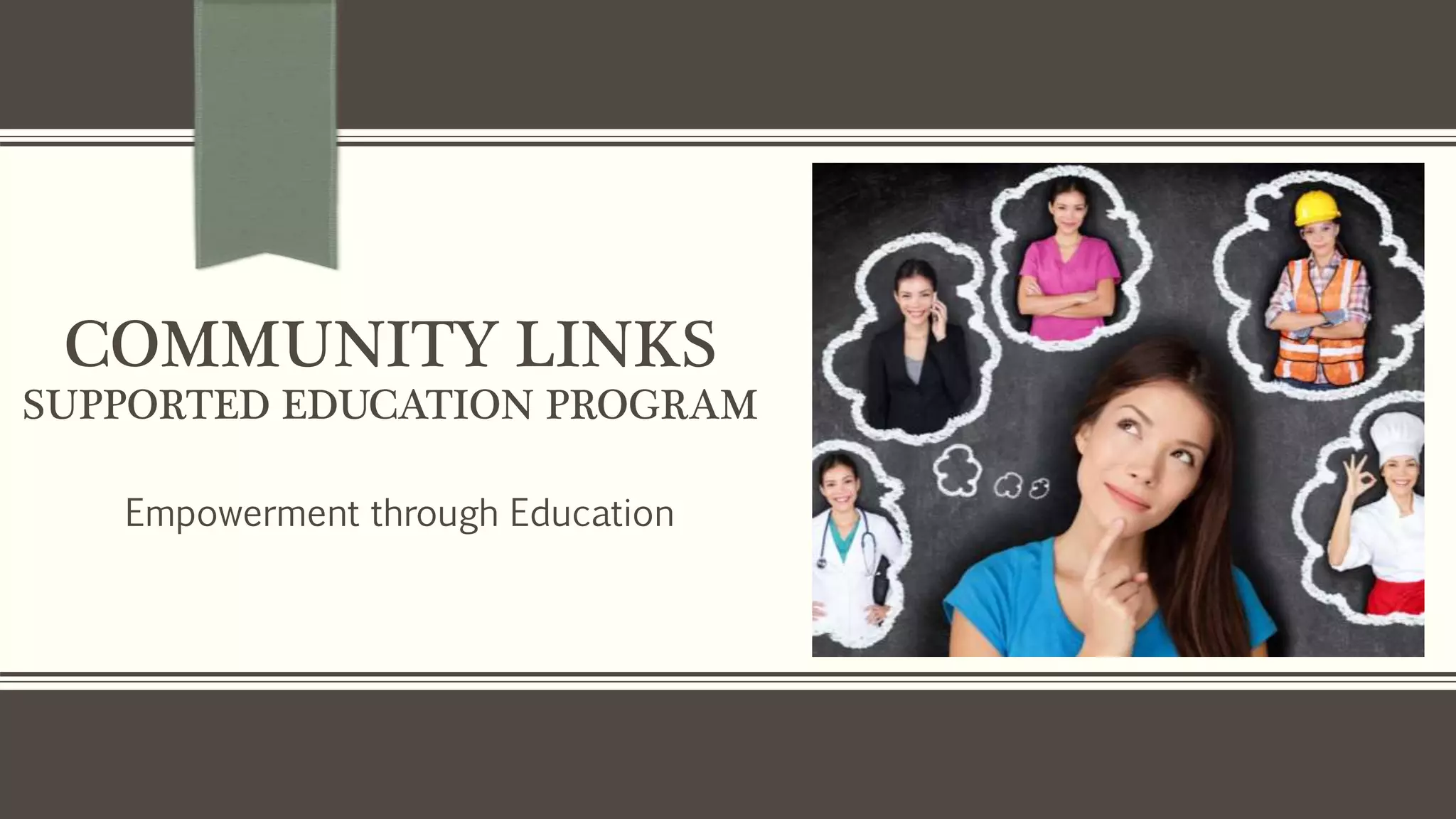 Community Links Presentation | PPT