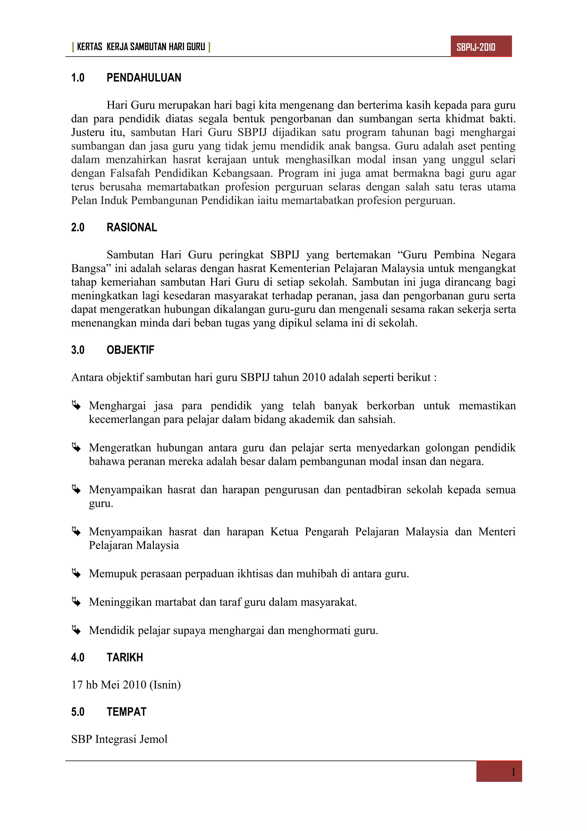 kertas-kerja-hari-guru-2010 | DOC