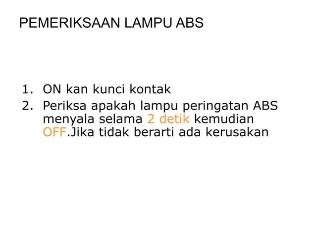 sistem rem ABS (anti lock brake system) otomotif .ppt