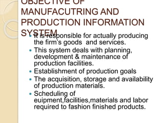 49412356-Manufacturing-and-Production-Information-System.pptx