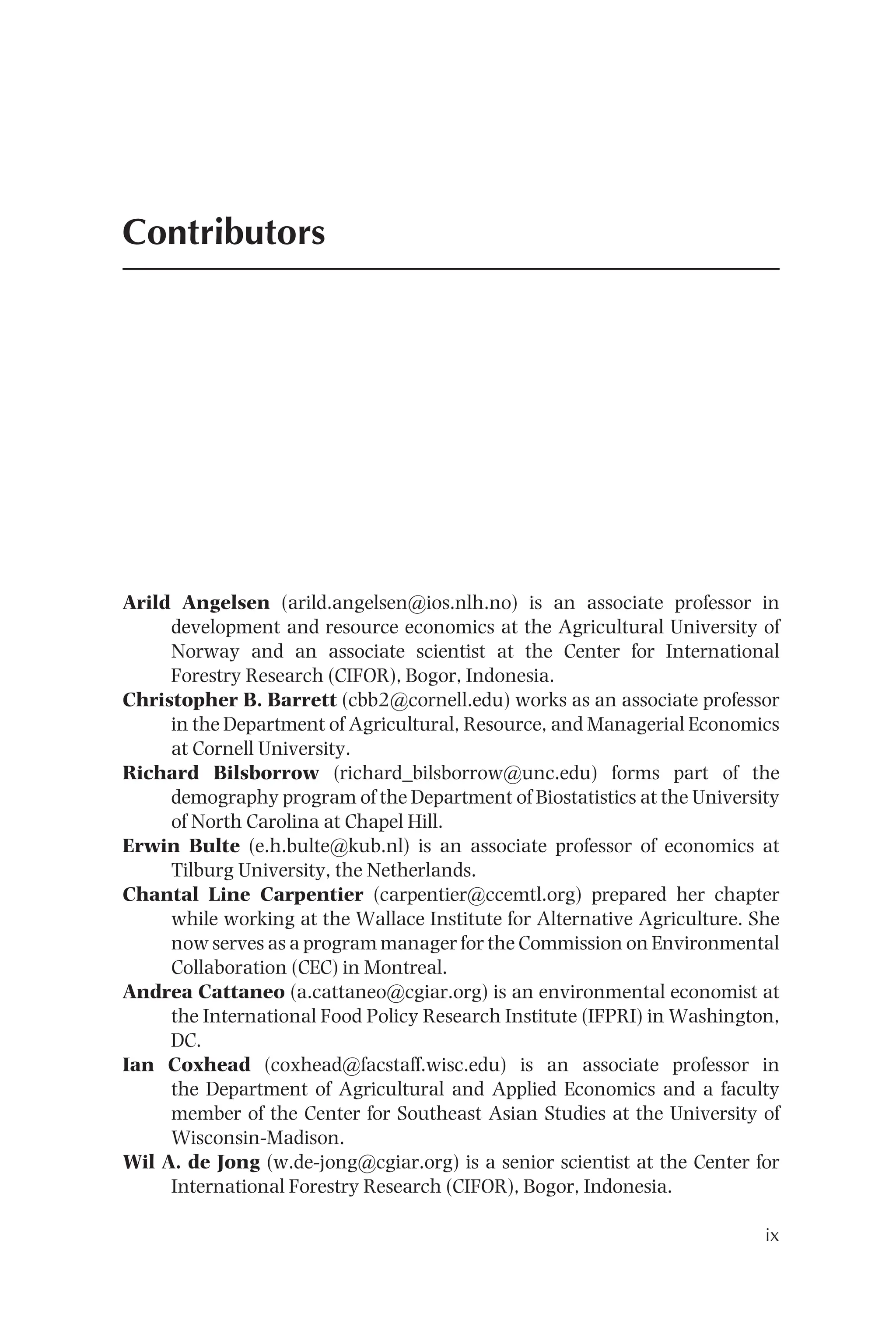 Agricultural Technologies and Tropical Deforestation First Edition A ...