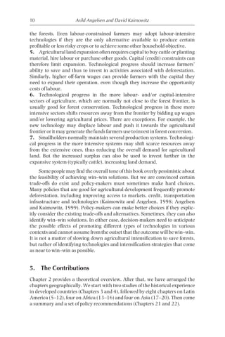 Agricultural Technologies and Tropical Deforestation First Edition A ...
