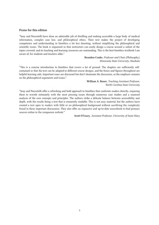 Engaging Bioethics An Introduction With Case Studies 1st Edition Seay | PDF