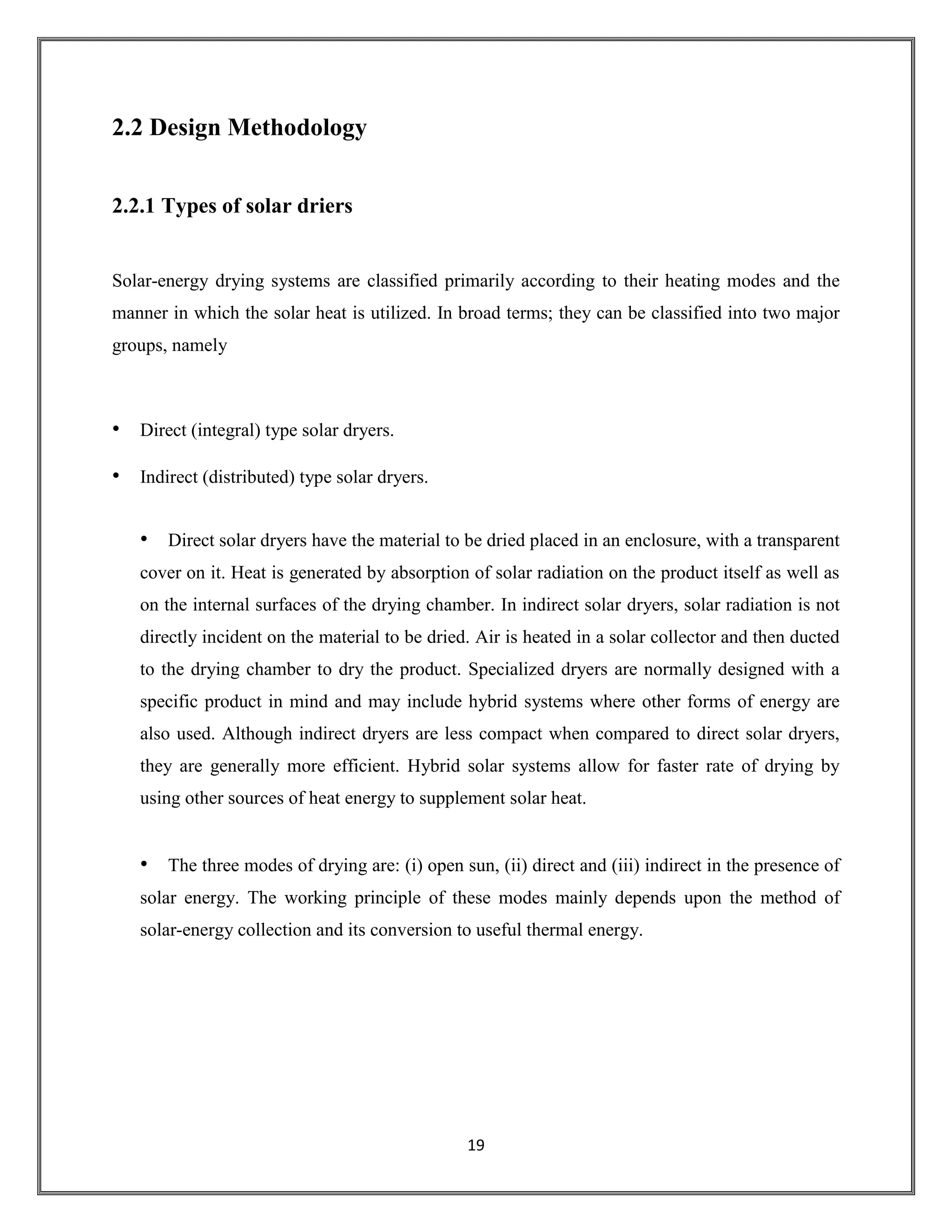 PROJECT REPORT ON SOLAR DRYER | PDF