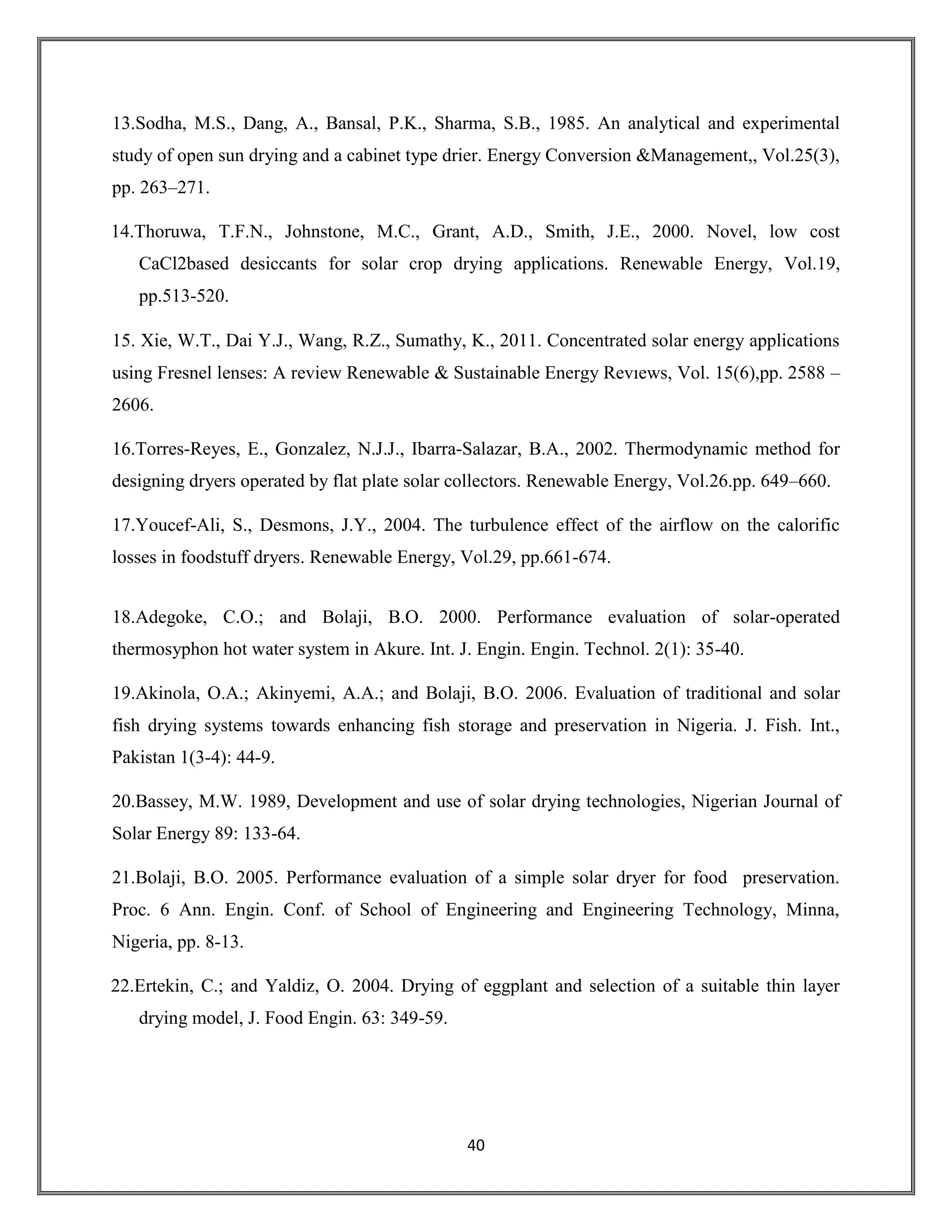 PROJECT REPORT ON SOLAR DRYER | PDF
