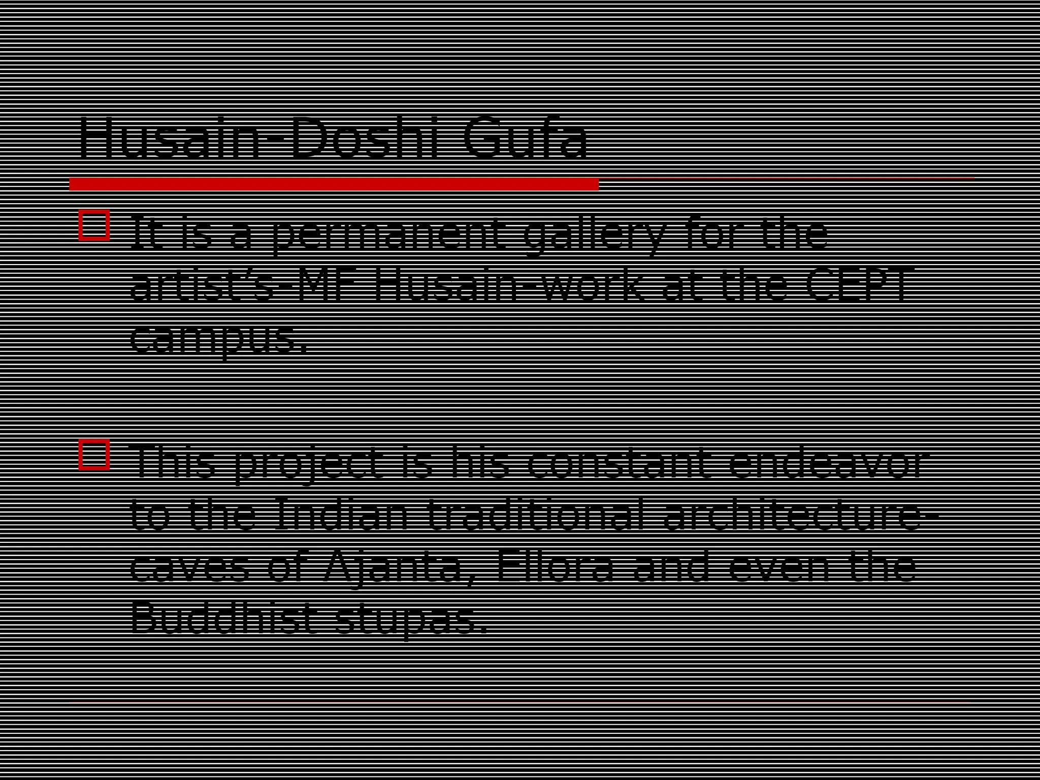 Architect balakrishna v Doshi history nd buildings | PPT