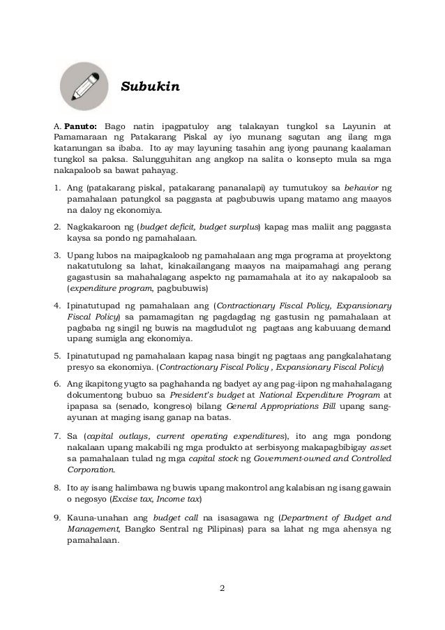 494838882-Ap9-q3-Module-4-Layunin-at-Pamamaraan-Ng-Patakarang-Piskal-Doc.pdf