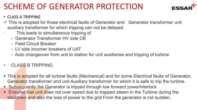Generator Protection | PPTX