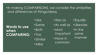 495216359-Comparing-and-Contrasting-Own-Opinions-with-those-Presented-in-Familiar-Text.pptx
