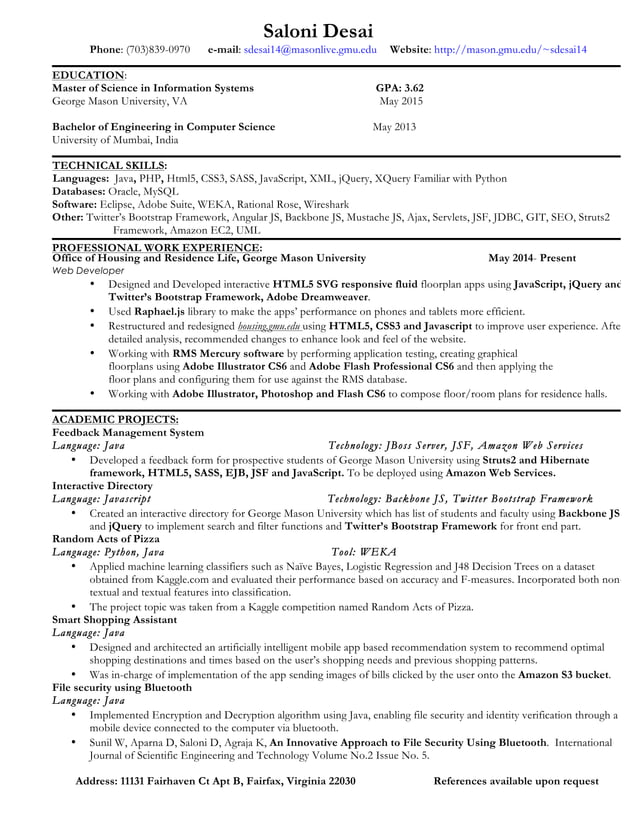 Desai_Saloni_Resume | PDF