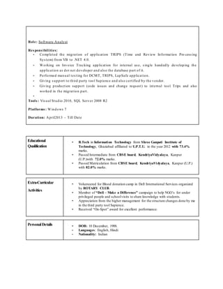 Resume (1) | PDF