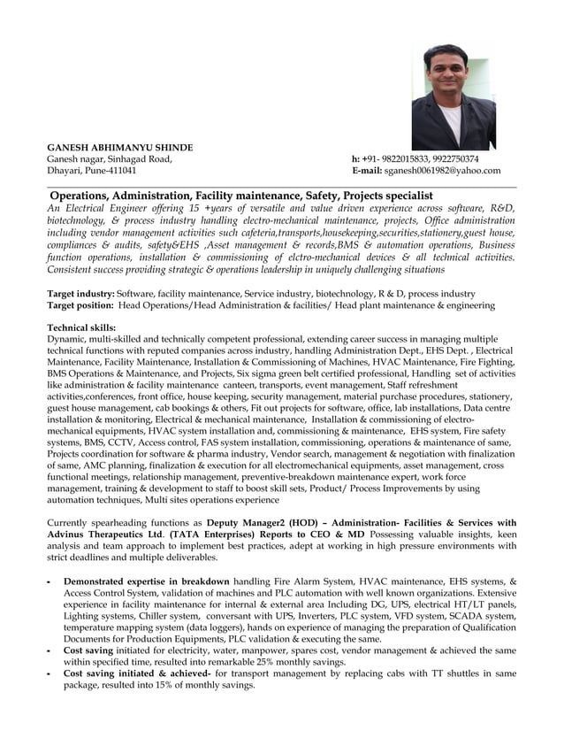 Resume 0512 GSAF | DOC